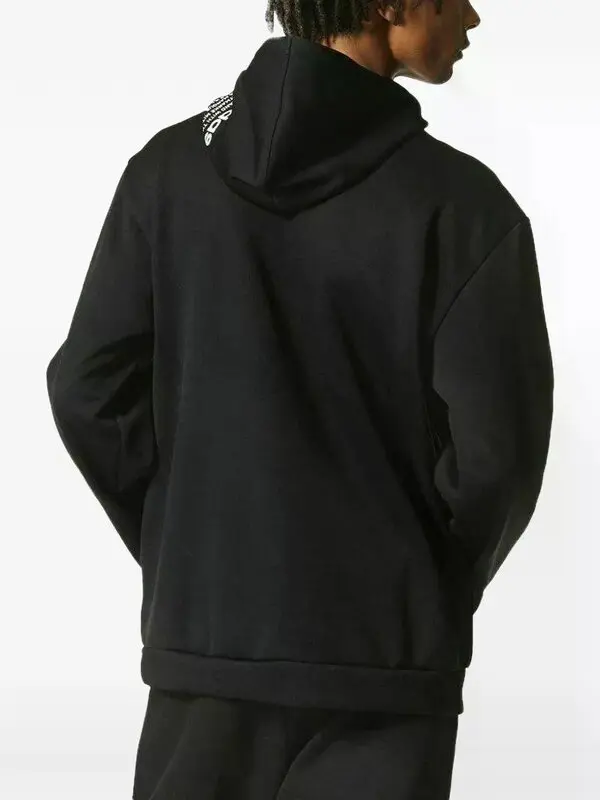 Adidas Hooded Half-zip Sweatshirt