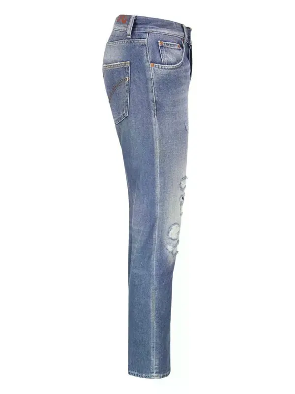 DONDUP Dian Ripped-detail Jeans