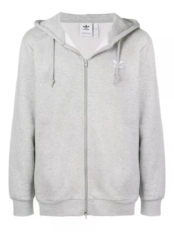 Adidas Oversized Zip Front Hoodie
