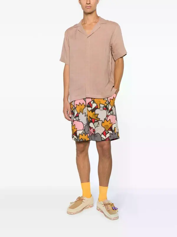 Orlebar Brown Maitan Linen Shirt - Pink