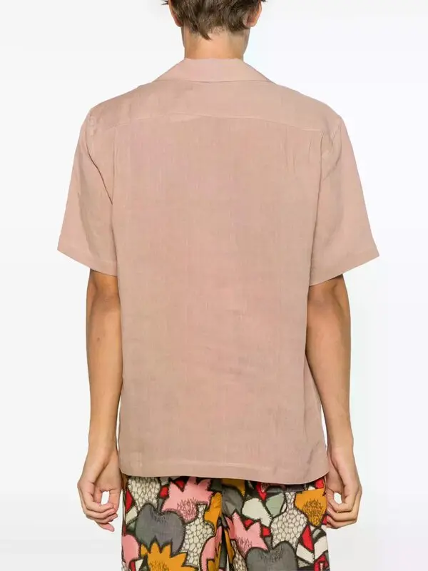Orlebar Brown Maitan Linen Shirt - Pink