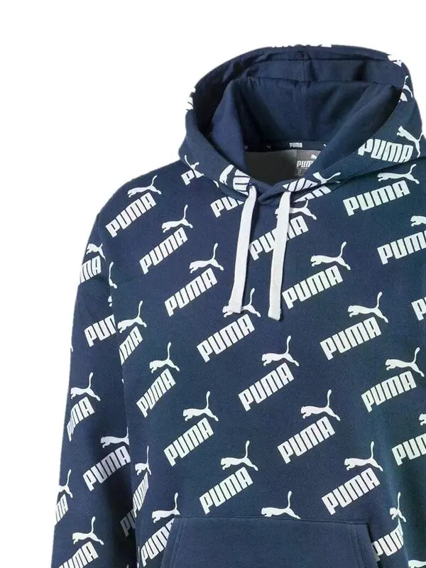 PUMA Amplified Logo-print Hoodie