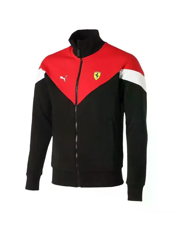 PUMA X Scuderia Ferrari Race Mcs Zip-up Sweatshirt - Black