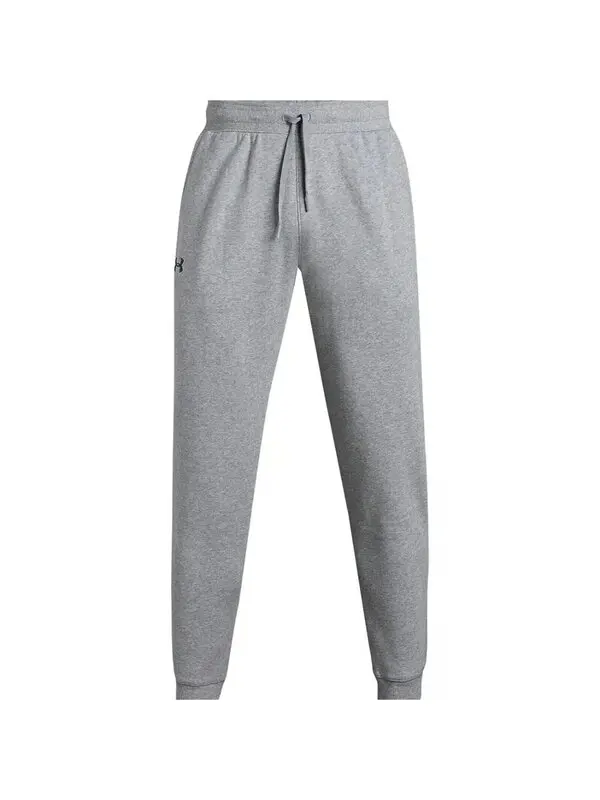 Under Armour Drawstring Fleece Track Pants - Grey