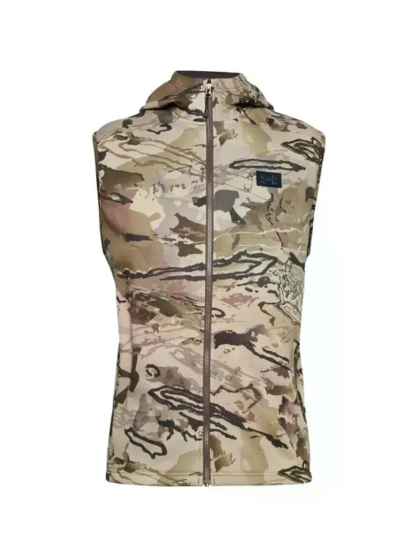 Under Armour Camouflage Pattern Hooded Gilet