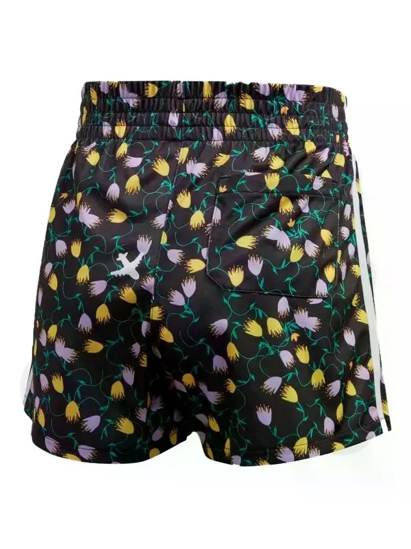 Adidas Allover Print Shorts - Black