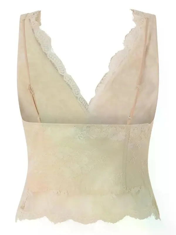 Pinko Lace V-neck Top