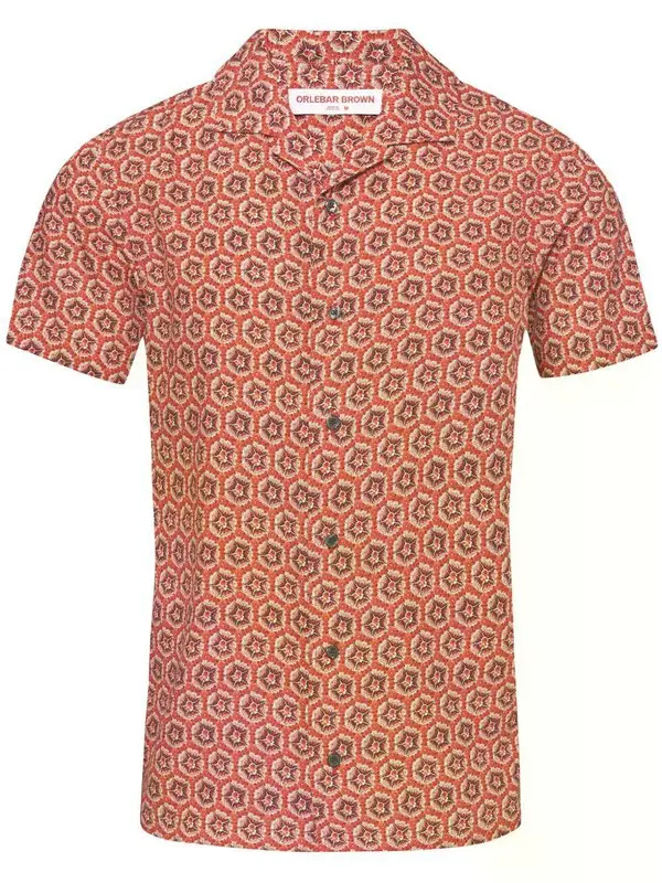 Orlebar Brown Hibbert Roseate Shirt