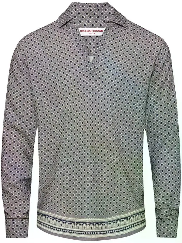 Orlebar Brown Ridley Solmio Shirt - Blue