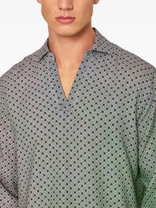 Orlebar Brown Ridley Solmio Shirt - Blue