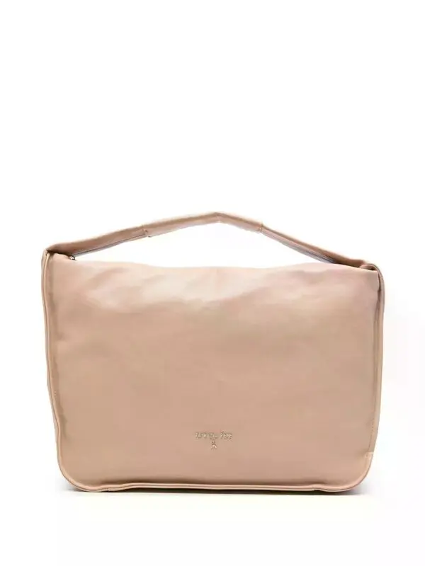 Patrizia Pepe Large Leather Shoulder Bag