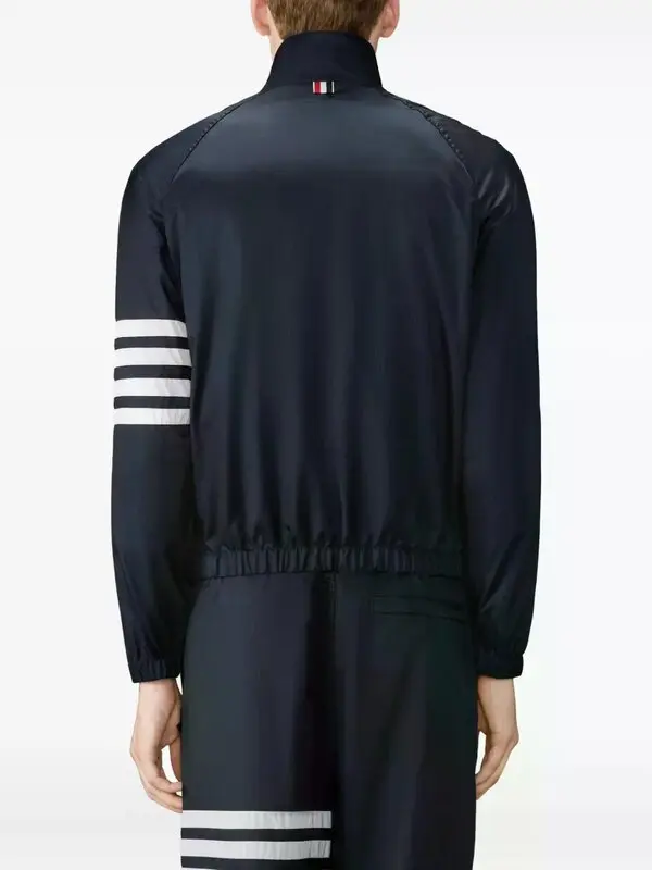 Thom Browne Four-bar Stripe Detail Jacket - Blue