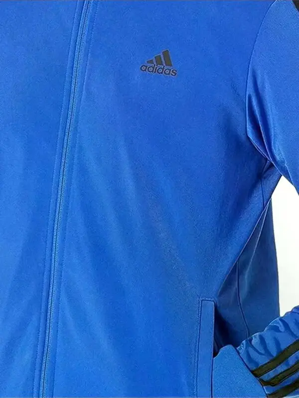 Adidas 3-stripe Track Jacket - Blue