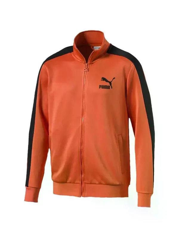 PUMA Classics T7 Zip Sweatshirt - Orange