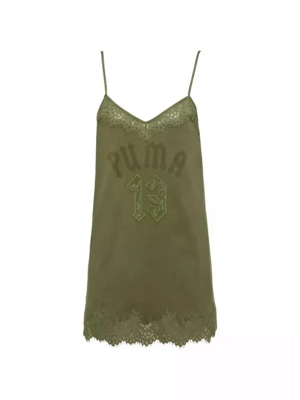 PUMA X Fenty Lace-trim Nightdress - Green