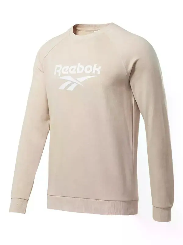 REEBOK Logo-print Sweatshirt - Neutrals