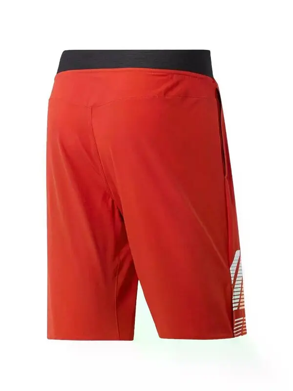 REEBOK Graphic-print Shorts - Red