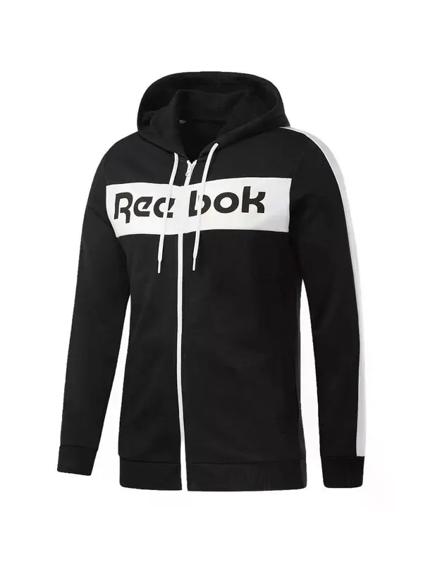 REEBOK Logo Hooded Track Jacket