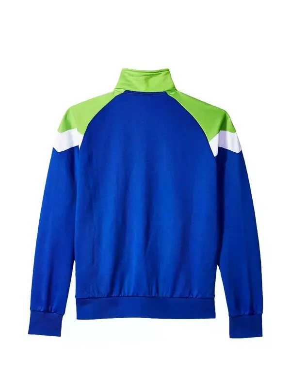 PUMA Logo-print Zip Sweatshirt - Blue