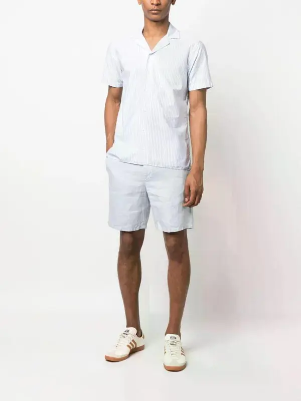 Orlebar Brown Travis Striped Short-sleeve Shirt