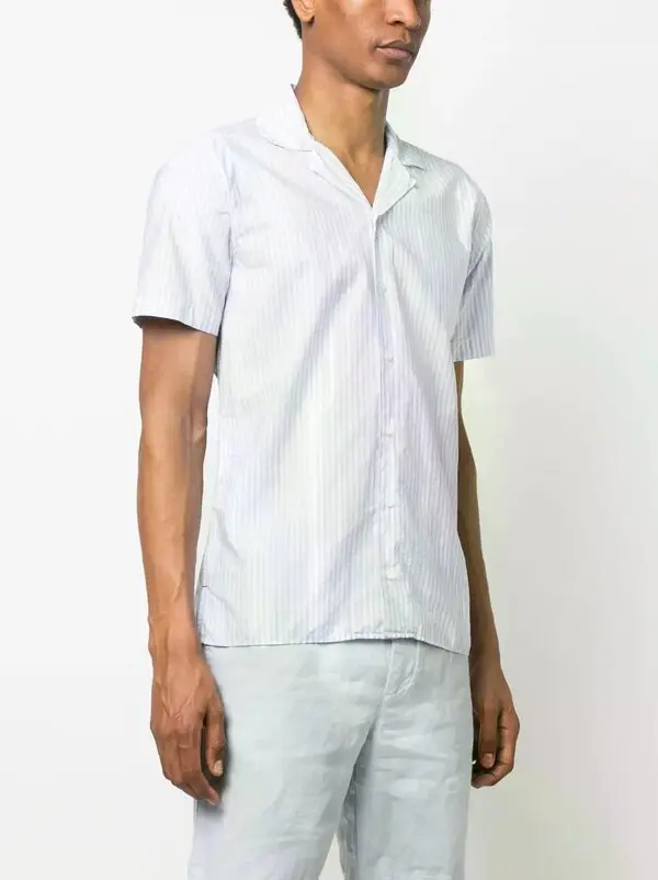 Orlebar Brown Travis Striped Short-sleeve Shirt