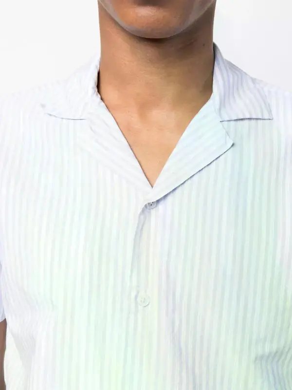 Orlebar Brown Travis Striped Short-sleeve Shirt