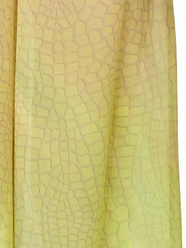 MIA PECULIAR Crocodile-print Trousers