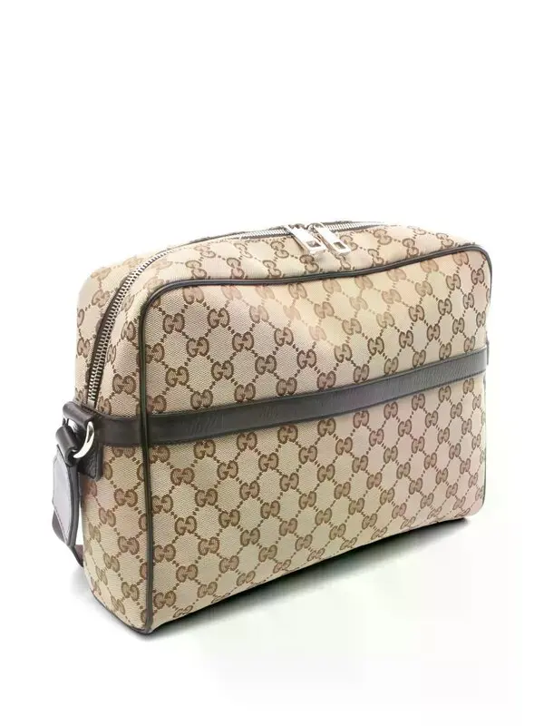 Gucci 2010s Gg Canvas Shoulder Bag