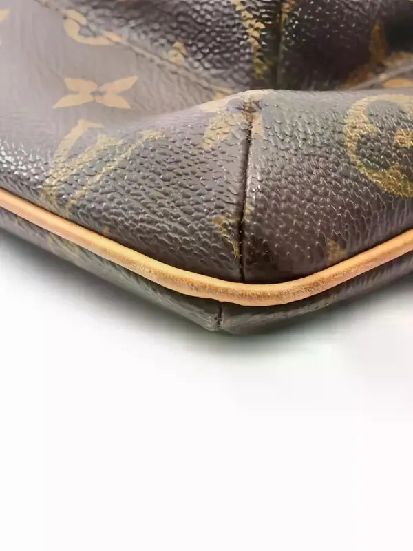 LOUIS VUITTON 2002 Partition Monogram Pouch - Brown