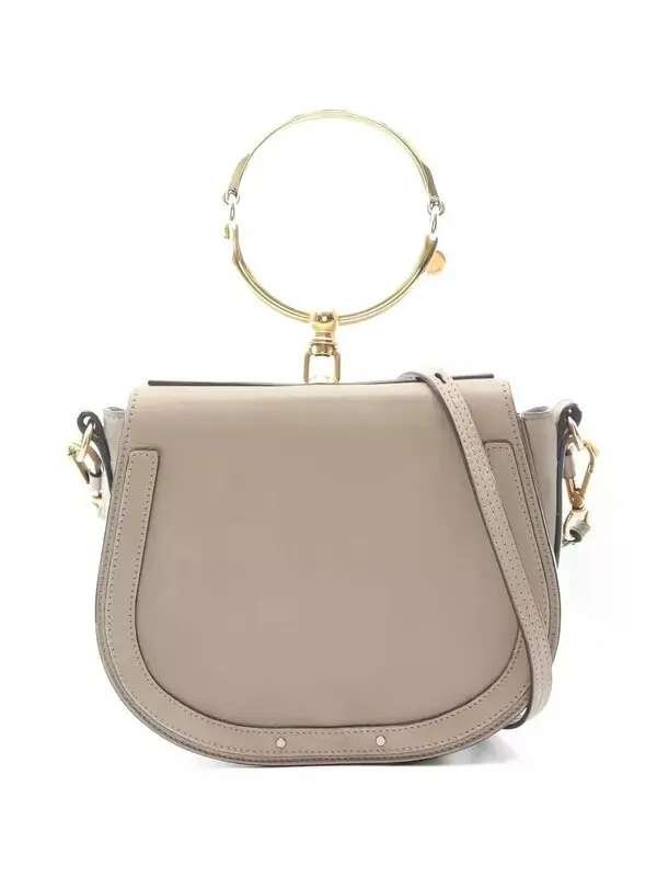 Chloé 2000s Medium Nile Bracelet Leather Handbag - Neutrals