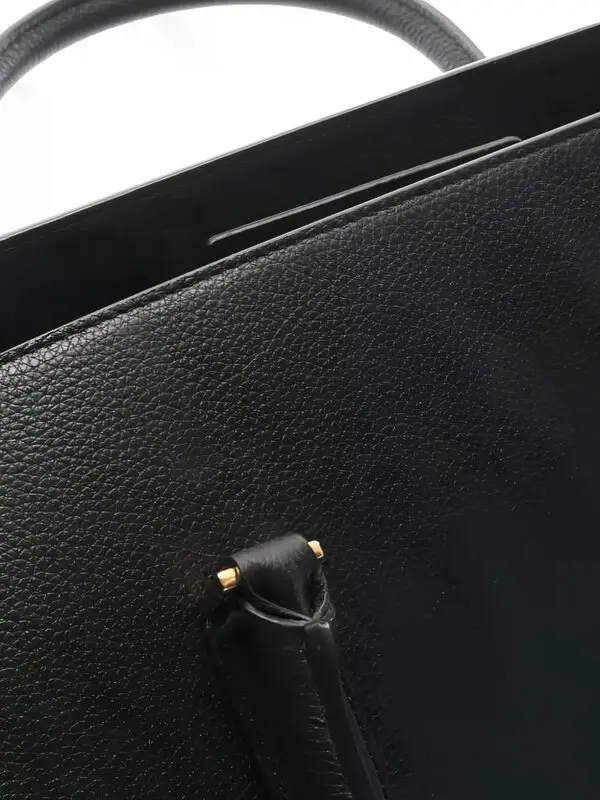 Versace 2010s Virtus Leather Tote Bag