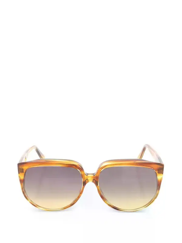 Celine 2020s Geometric Sunglasses - Brown