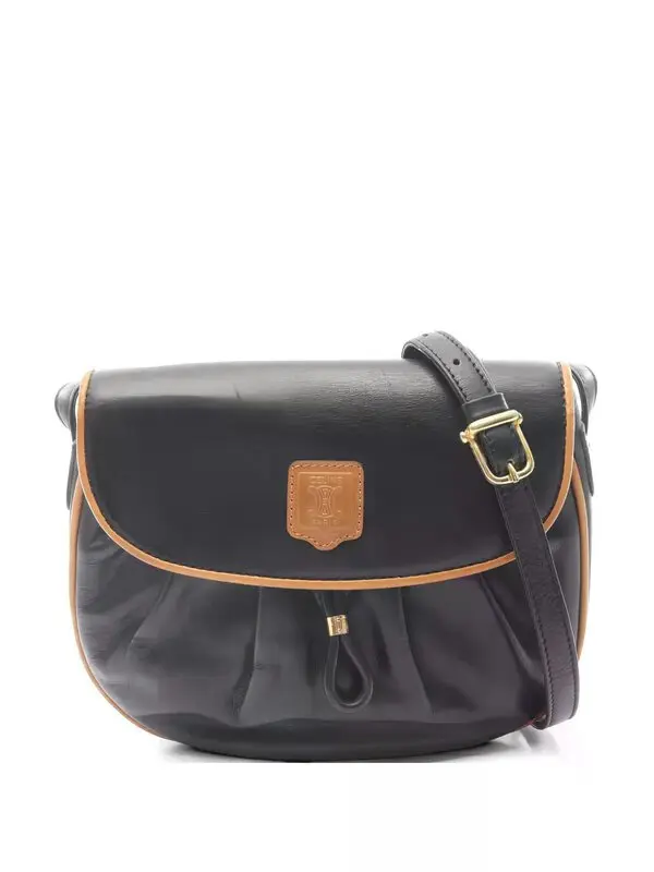 Celine 2000s Leather Shoulder Bag