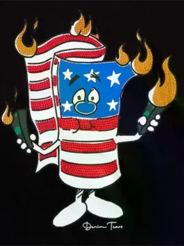 DENIM TEARS Firecracker T-shirt