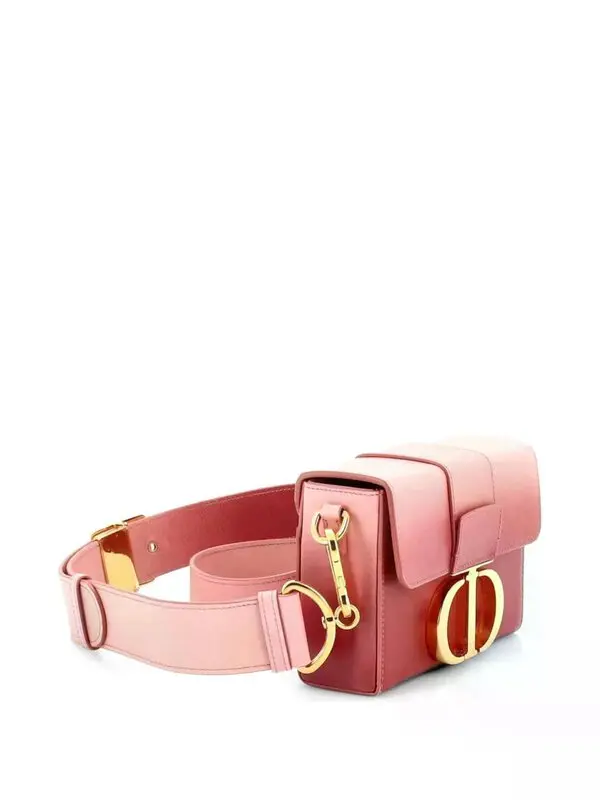 Dior 30 Montaigne Box Leather Bag - Pink