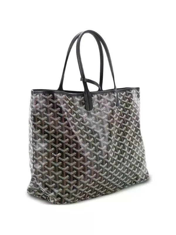 Goyard Saint Louis Coated Canvas Pm Tote Bag - Black