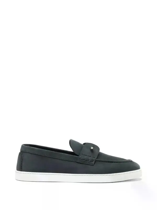 SCAROSSO Metal-detail Loafers - Blue