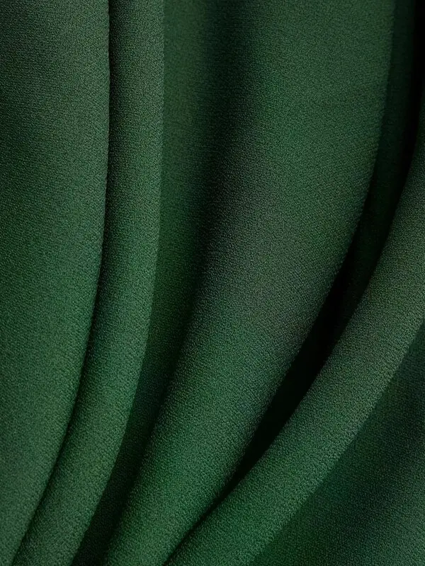 Palmer//harding Emotive Oversize Collared Maxi Dress - Green