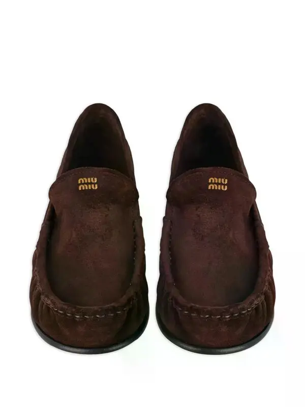 Miu Miu Suede Loafers