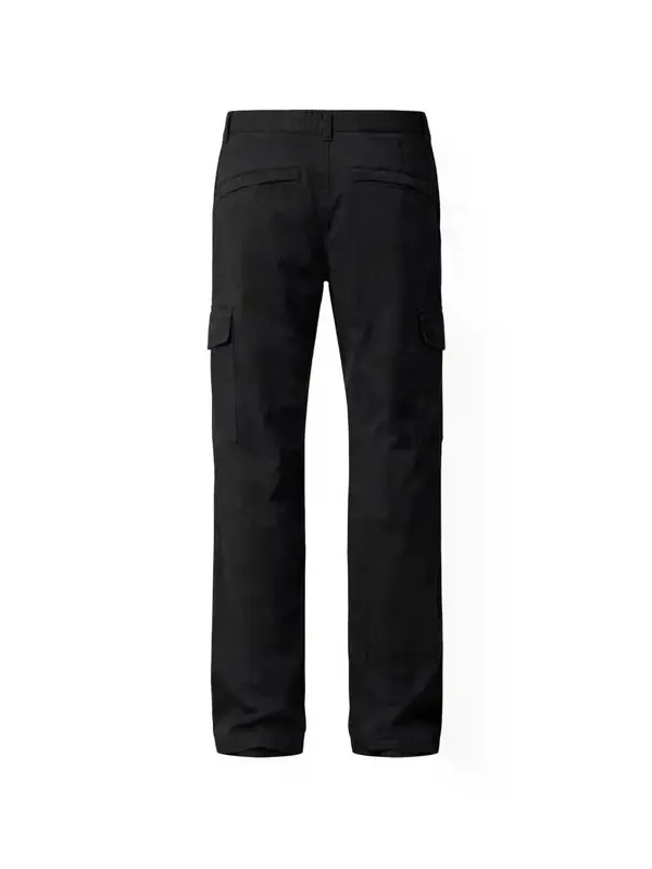 Stone Island Logo-patch Cargo Pants - Black