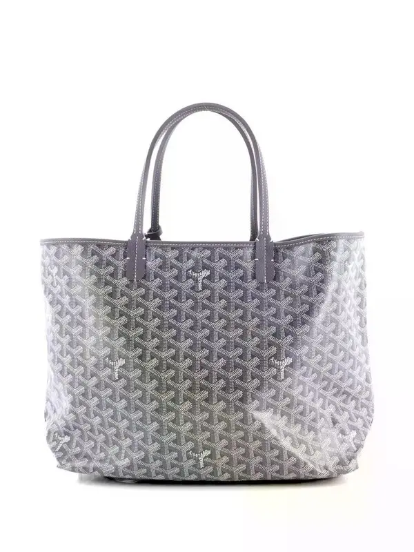 Goyard Saint Louis Coated Canvas Pm Tote Bag - Grey