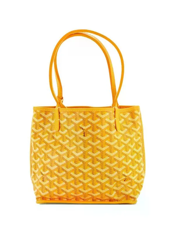 Goyard Anjou Reversible Mini Satchel - Yellow