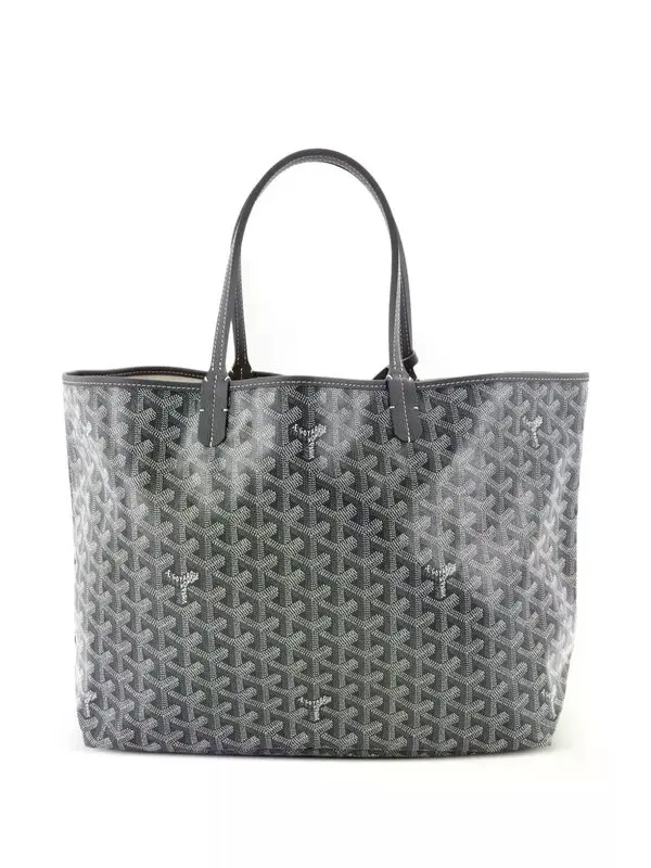 Goyard Saint Louis Coated Canvas Pm Tote Bag - Grey