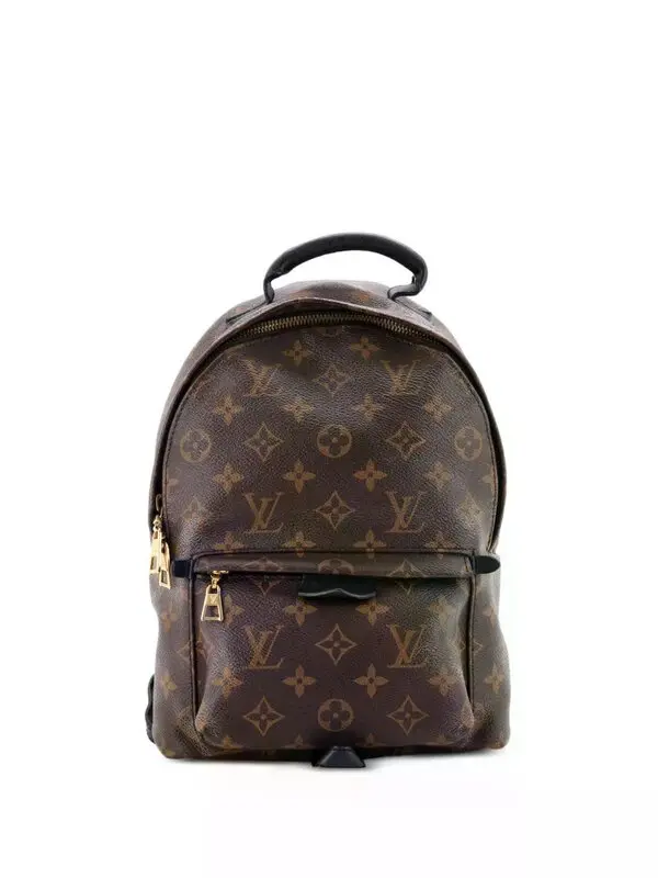 LOUIS VUITTON Palm Springs Monogram Canvas Pm Backpack - Brown