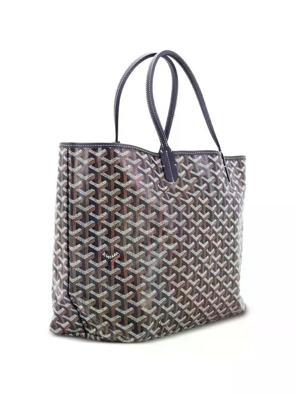 Goyard Saint Louis Coated Canvas Pm Tote Bag - Blue