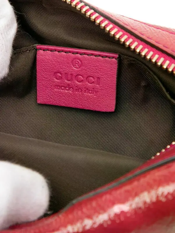Gucci Patent Soho Pouch - Pink