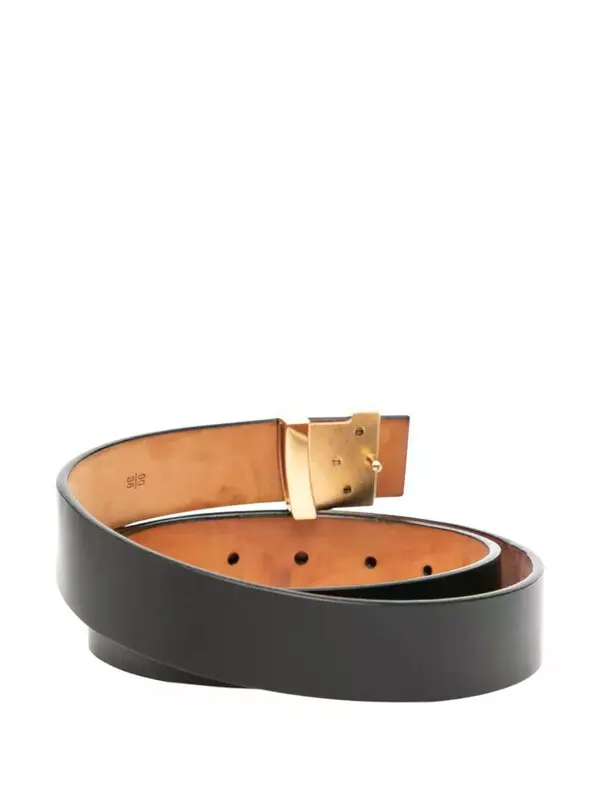 LOUIS VUITTON 2004 Leather Initiales Belt