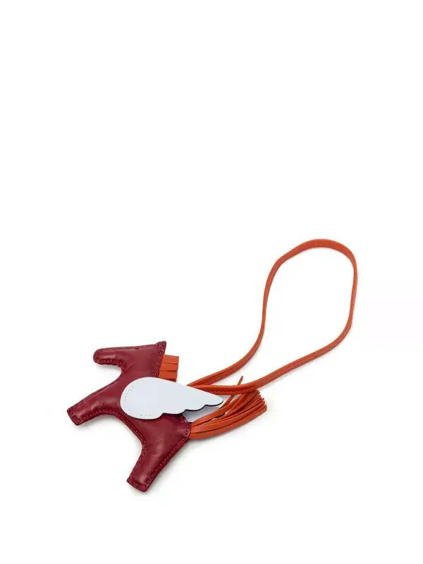 Hermès Grigri Rodeo Pegase Bag Charm Pm Key Chain 2022 - Orange