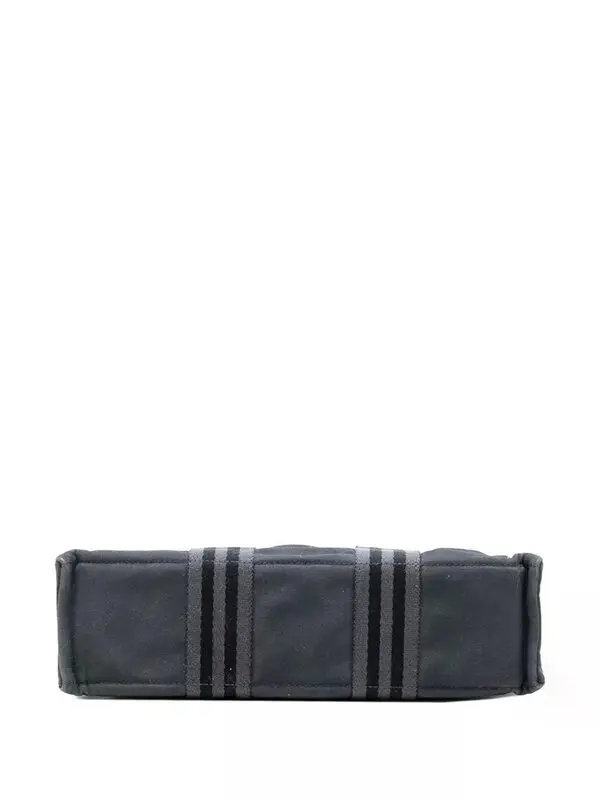 Hermès Canvas Fourre Tout Pm Tote Bag - Black