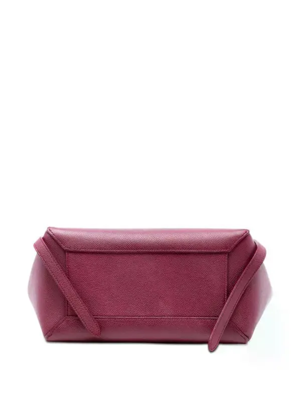 Celine 2017 Micro Grained Calfskin Belt Bag - Red